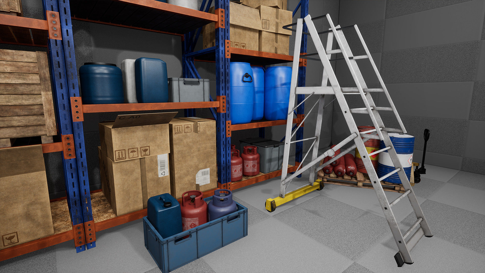 3D model UE4 - Modular Warehouse Props Pack VR / AR / low-poly | CGTrader