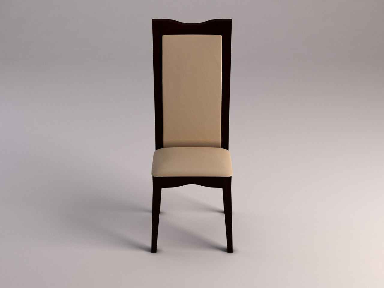 CHAIR---Long back and base leather 3D model rigged | CGTrader