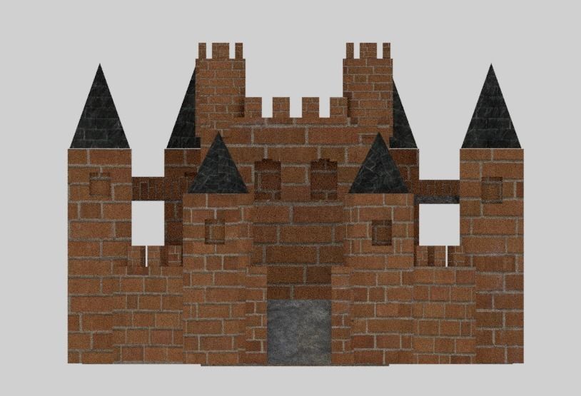 Blender 3D model Castle free 3D model | CGTrader