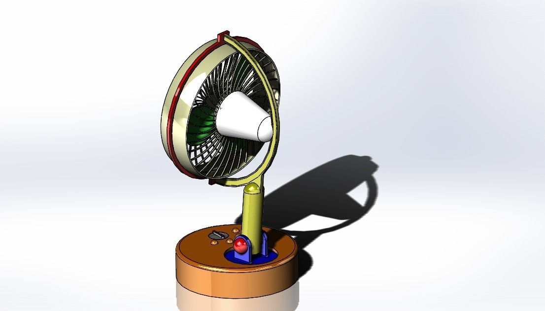 House Fan by Solidworks 3D model | CGTrader