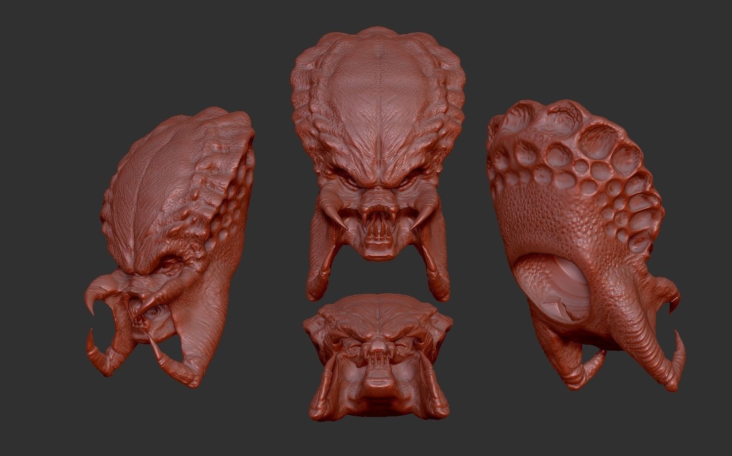 predator jungle hunter 3D model 3D printable | CGTrader