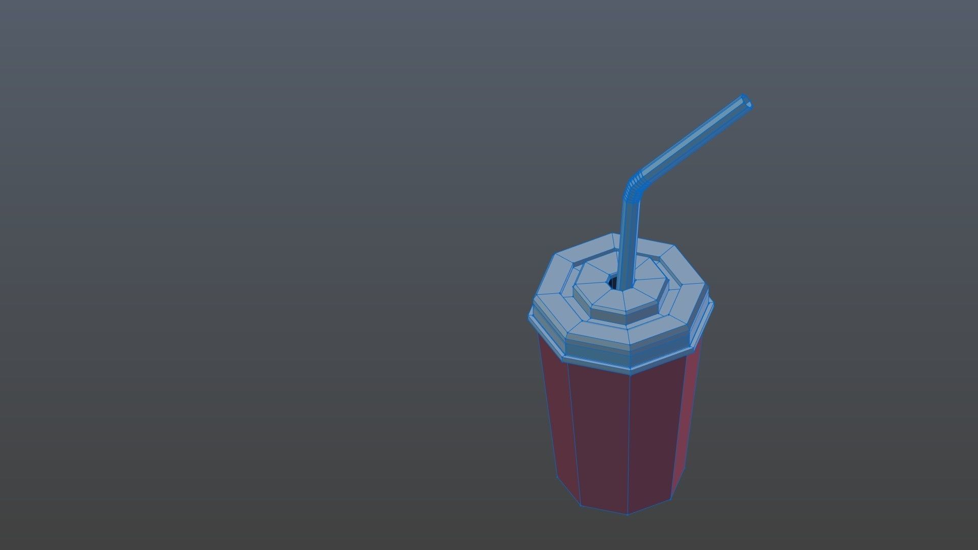 3D model Low poly cup Coke VR / AR / low-poly | CGTrader