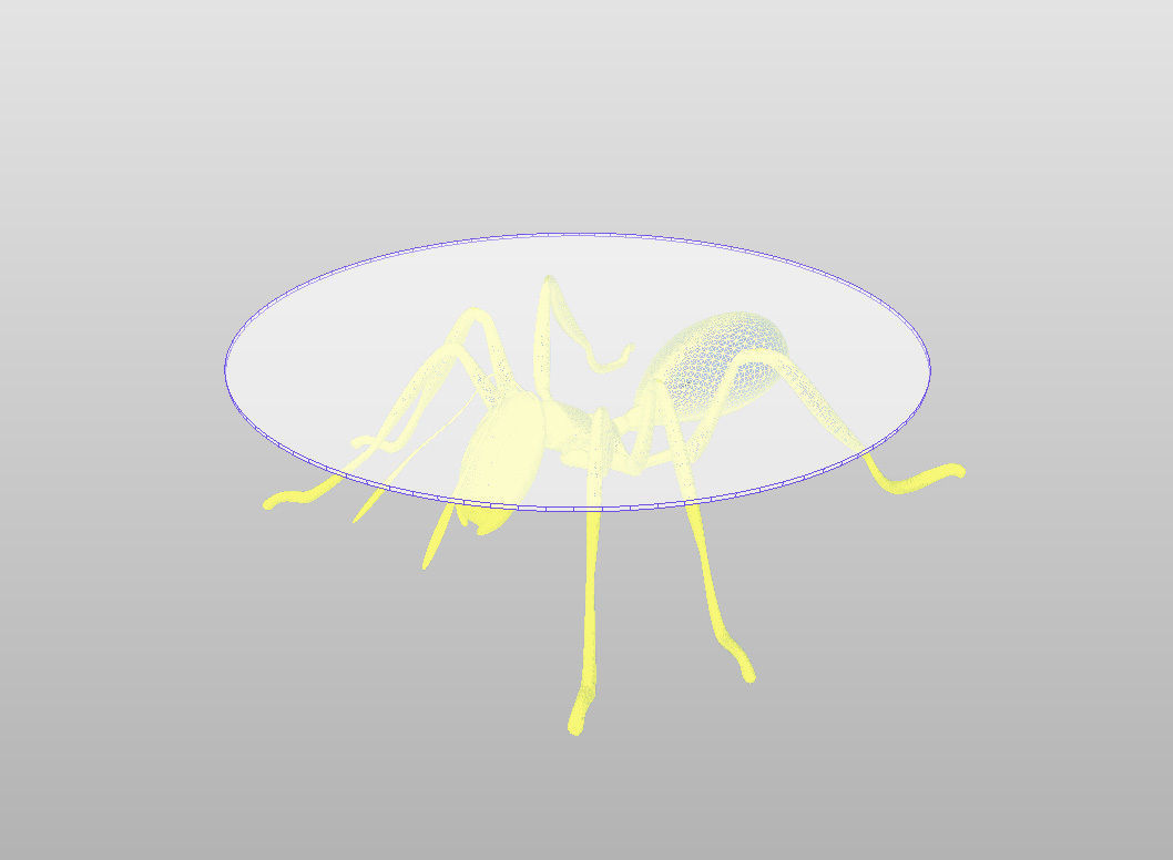 Ant Coffee Table Concept free 3D model animated | CGTrader