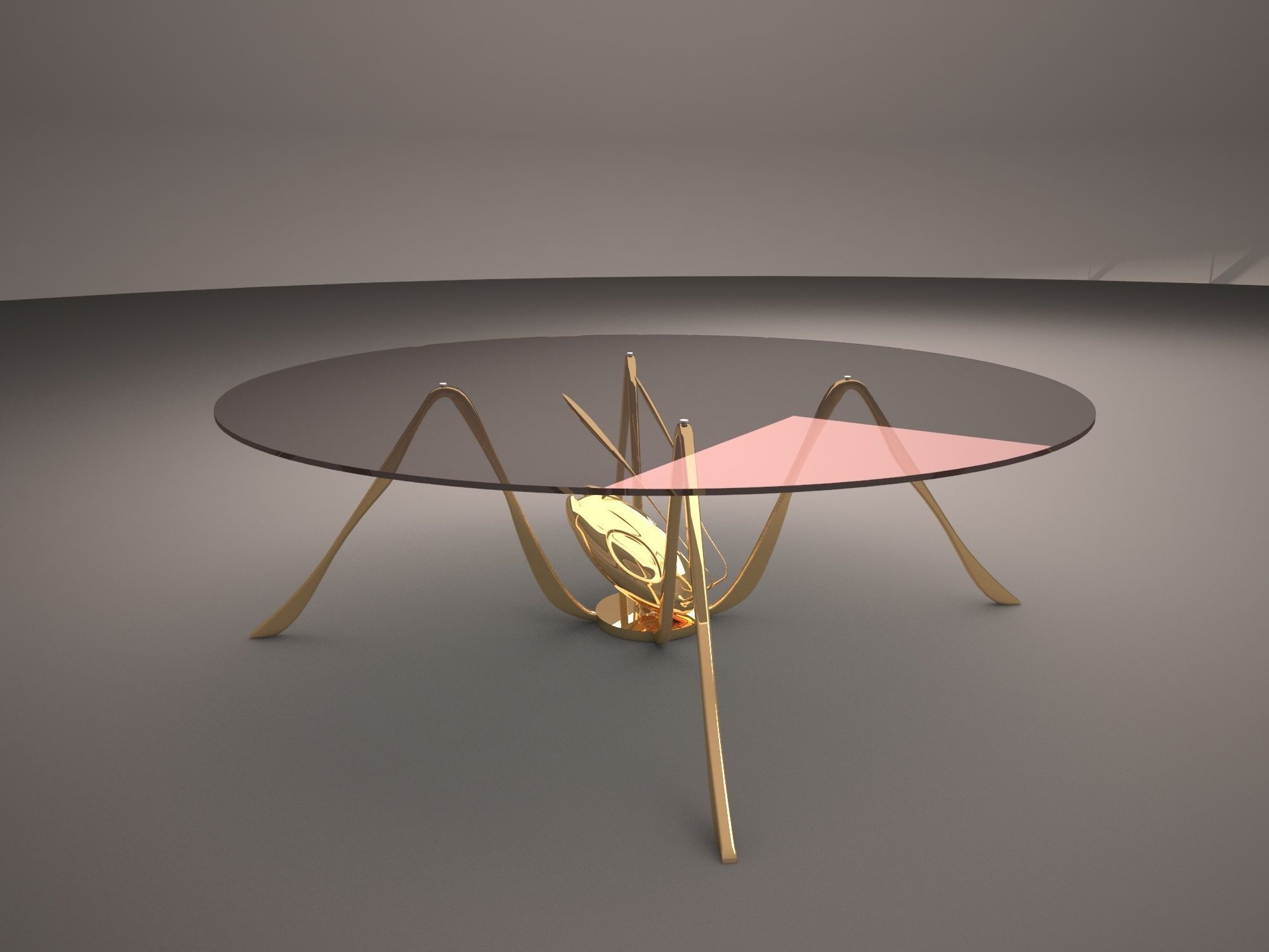 Ant Coffee Table Concept free 3D model animated | CGTrader
