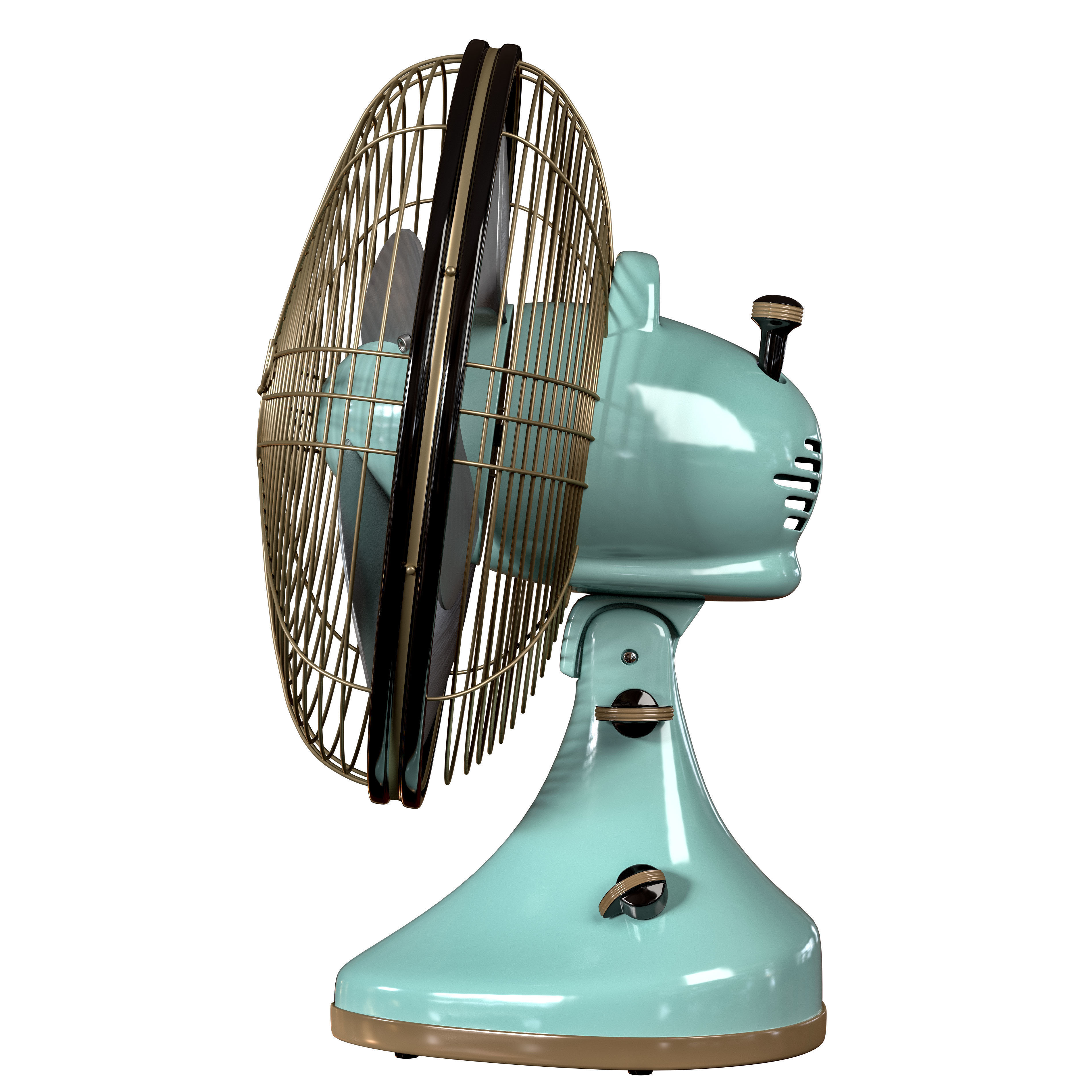 Vornado Silver Swan Alchemy Fan 3D model | CGTrader