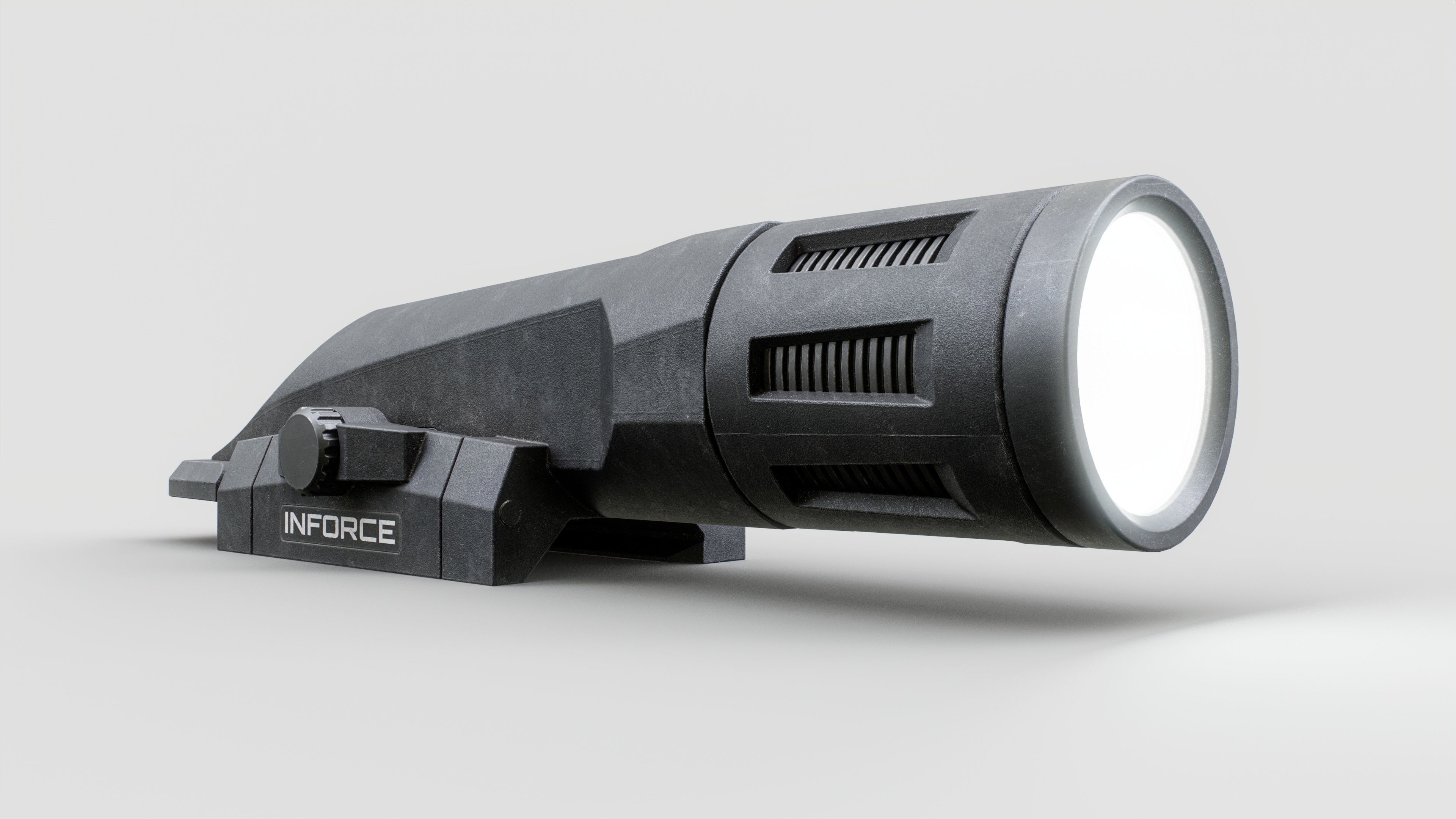 3D model Inforce WMLx Rifle Weapon Mounted Light VR / AR / low-poly ...