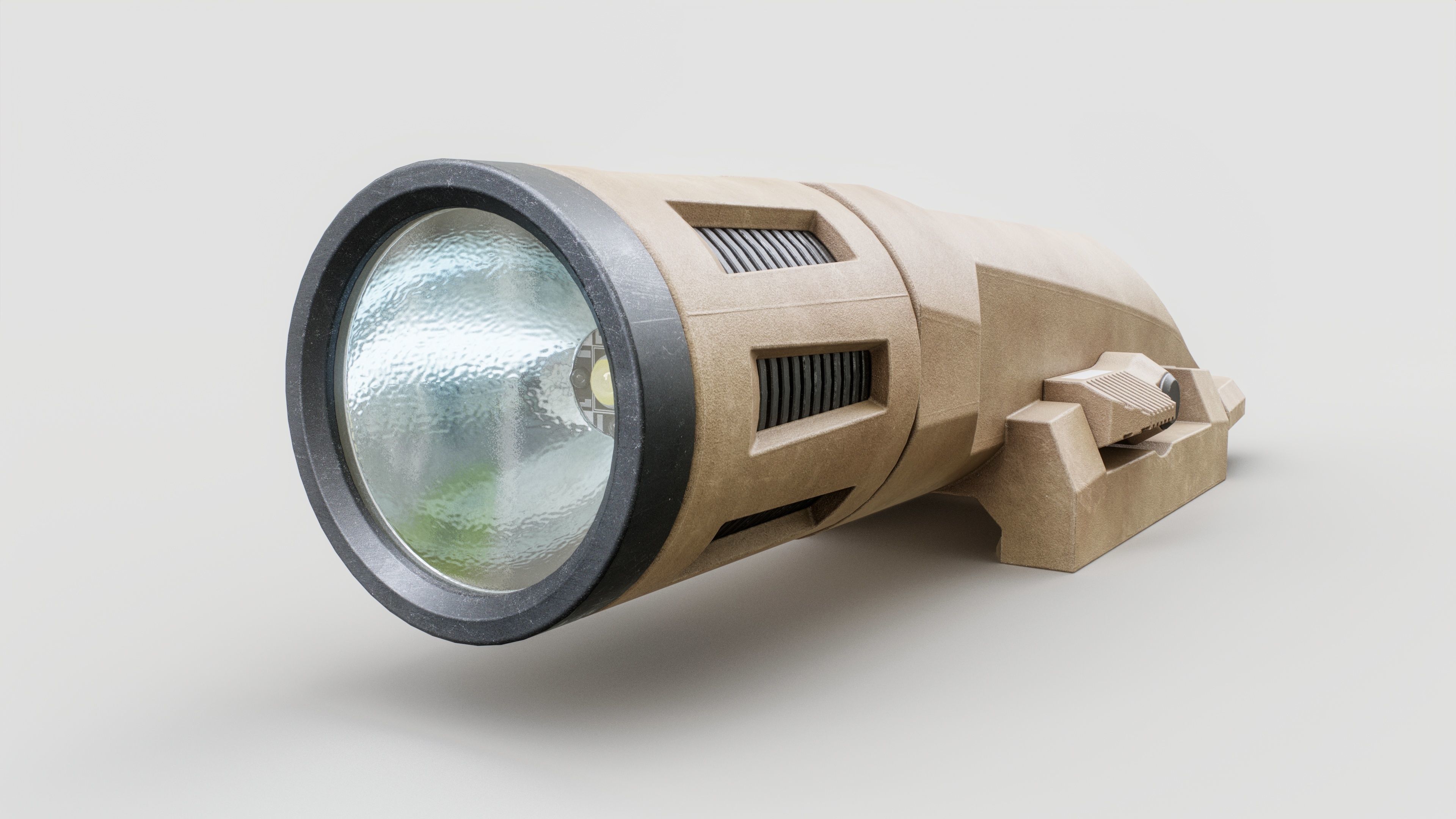 3D model Inforce WMLx Rifle Weapon Mounted Light VR / AR / low-poly ...