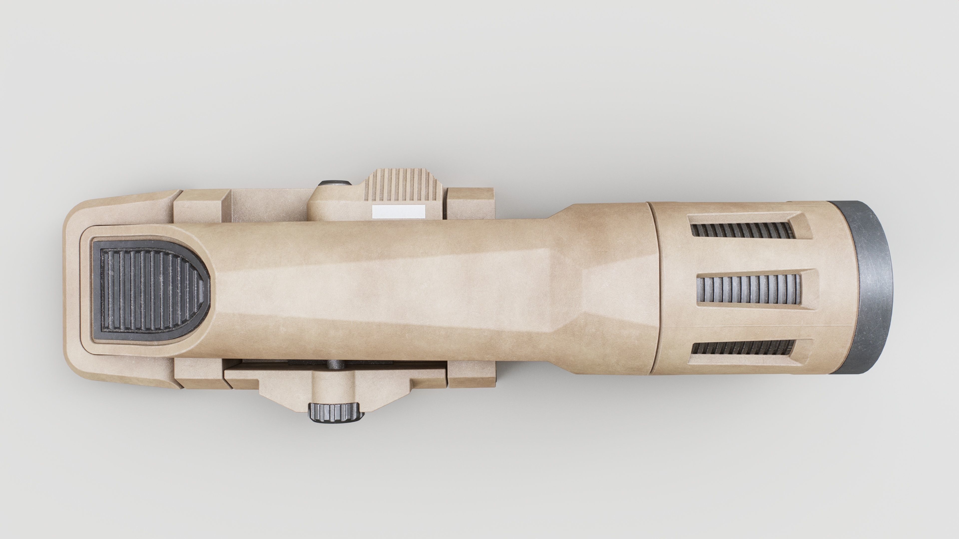 3D model Inforce WMLx Rifle Weapon Mounted Light VR / AR / low-poly ...