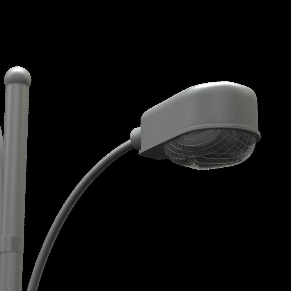 Street Light Lamp Post Ready Big Set 3D model | CGTrader