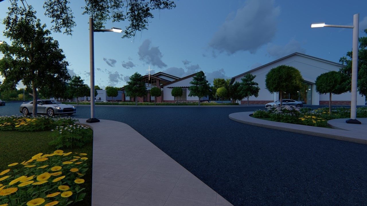 Church Redesign freelancer work Design and renders 3D model | CGTrader