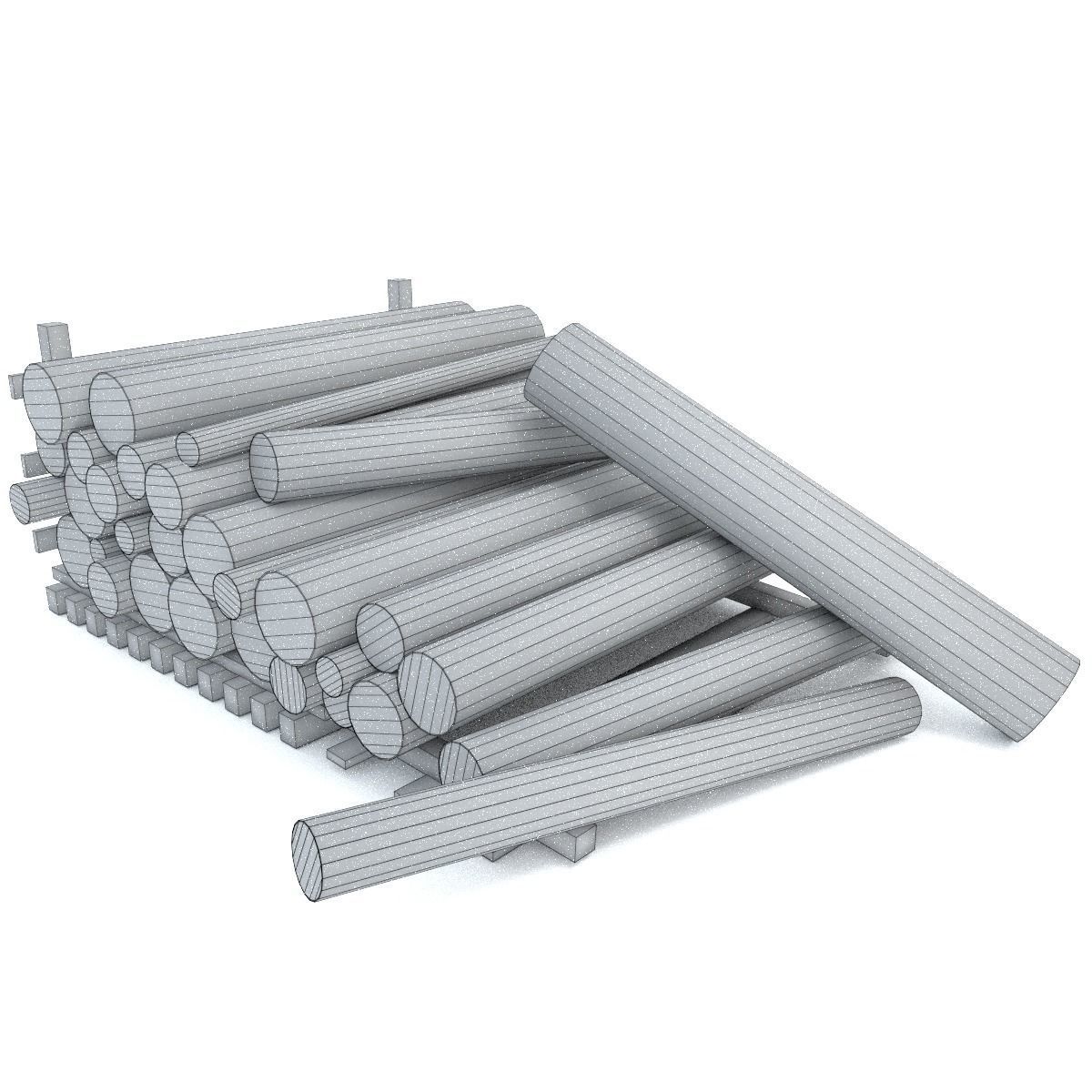 3D Model Collection Wood Log Pack Low Poly VR / AR / low-poly | CGTrader