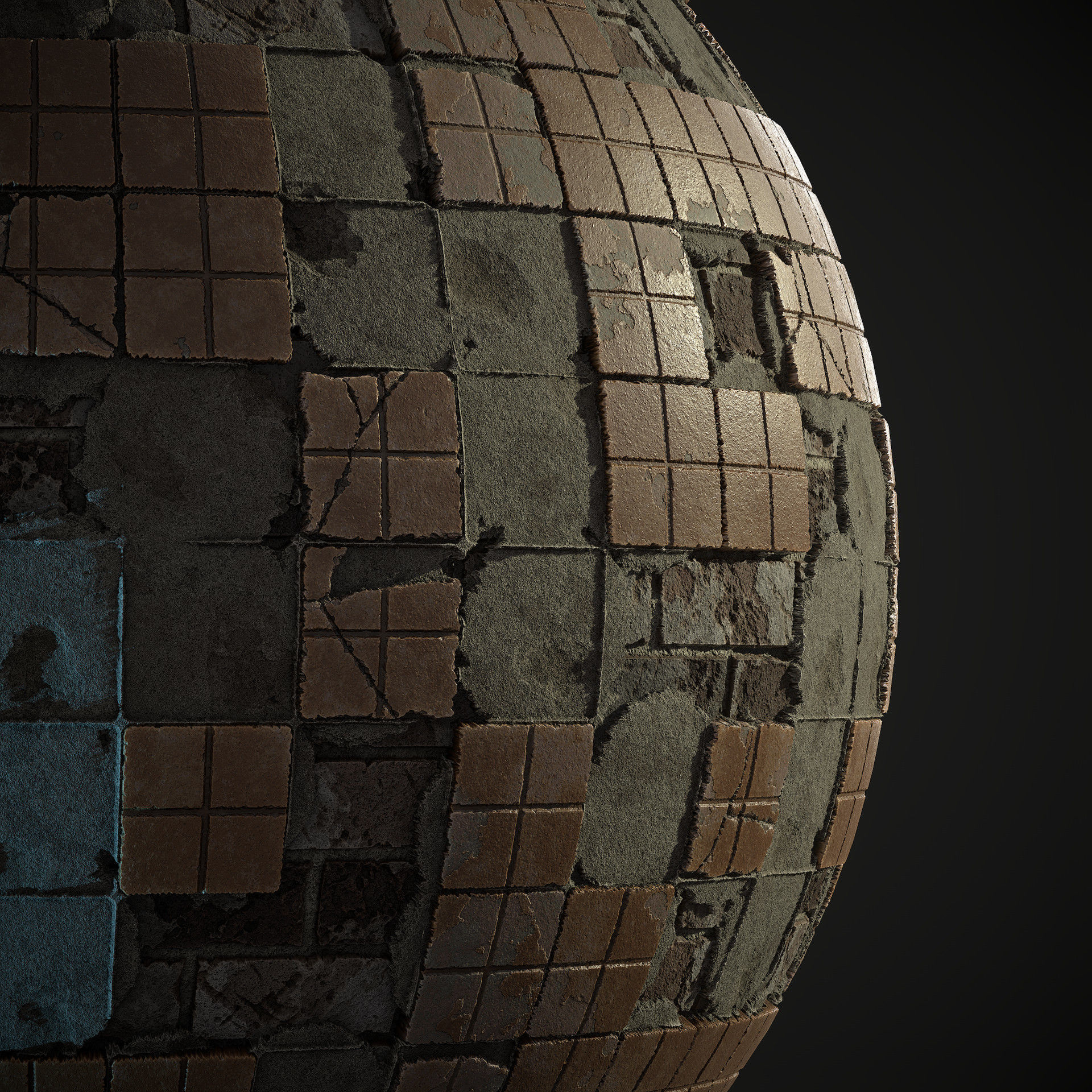 Old tile Texture | CGTrader