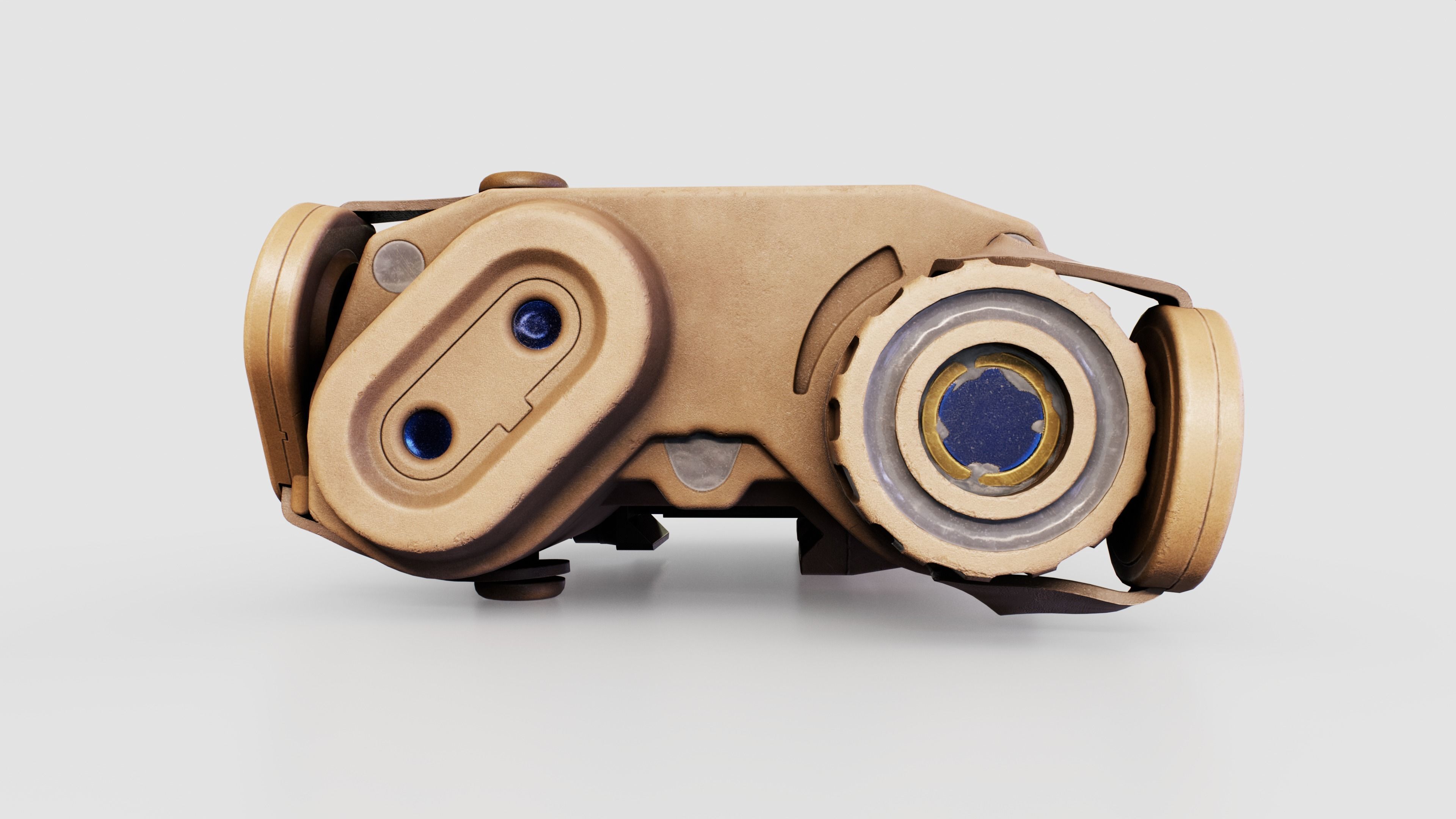 3D model EOTech ATPIAL AN PEQ-15 Laser Aiming Device VR / AR / low-poly ...