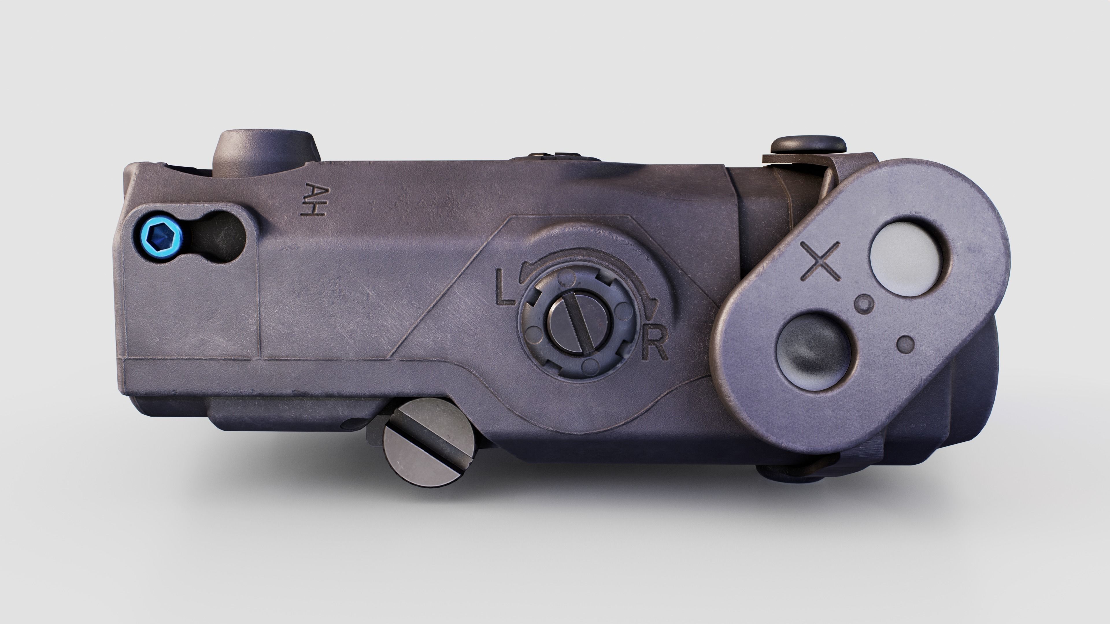 3D model EOTech ATPIAL AN PEQ-15 Laser Aiming Device VR / AR / low-poly ...