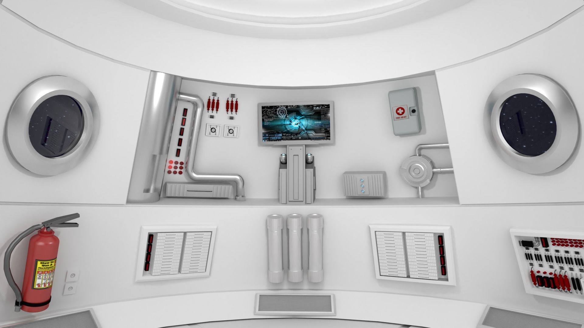 Launch Pod 3D model | CGTrader