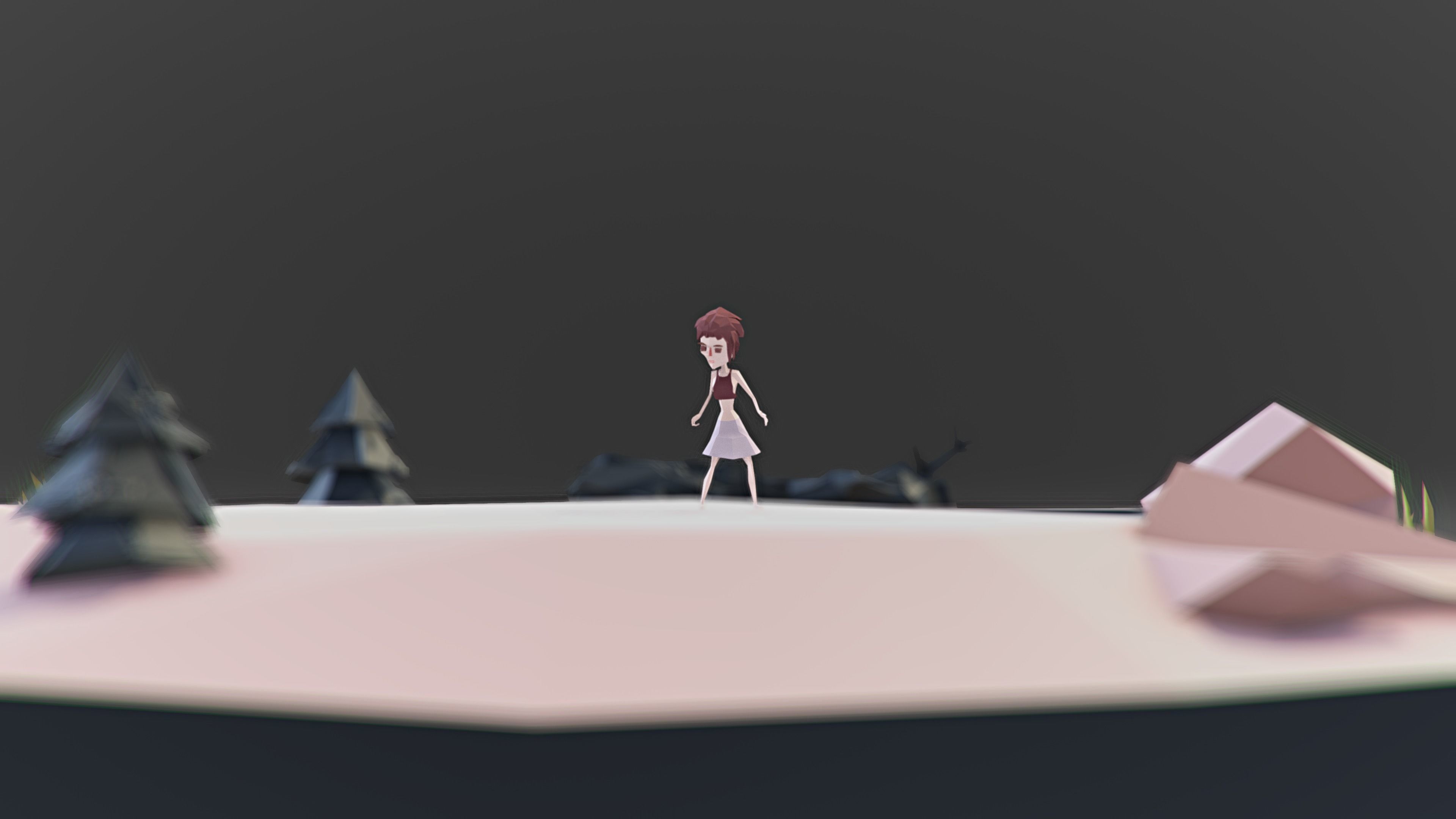 3D model Simple Lady Susan VR / AR / low-poly | CGTrader