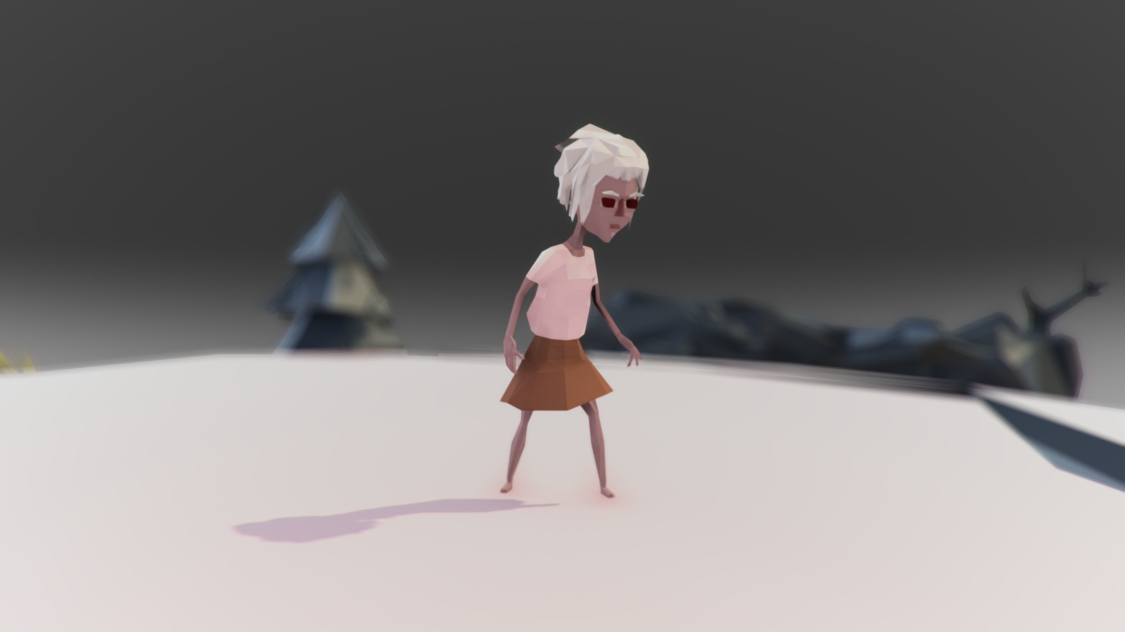 3D model Simple Lady Susan VR / AR / low-poly | CGTrader