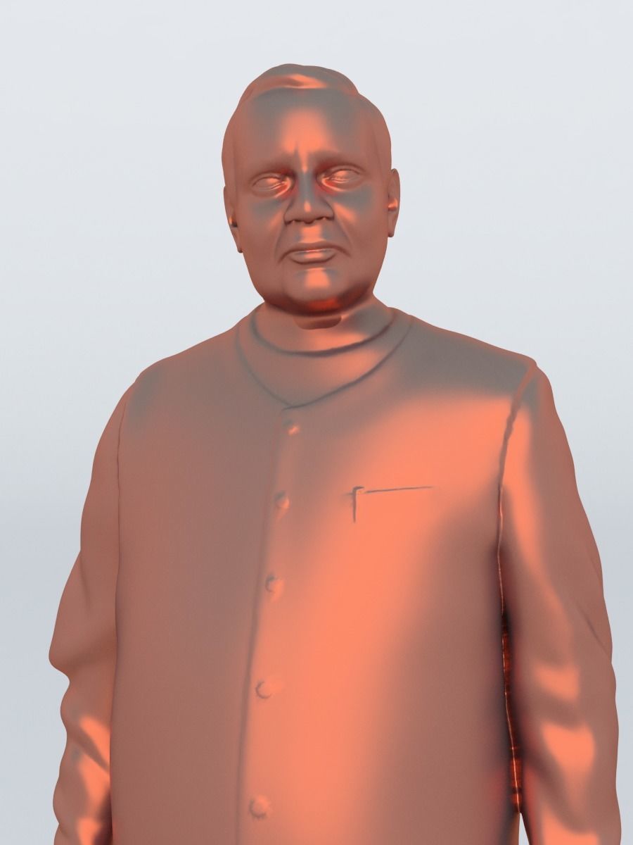 Atal Bihari Vajpayee 3d model 3D model | CGTrader