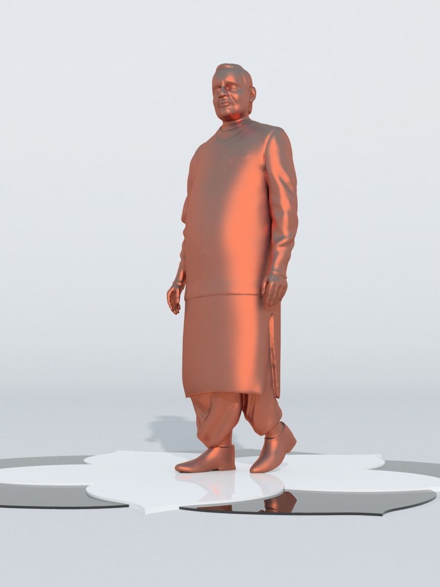 Atal Bihari Vajpayee 3d model 3D model | CGTrader