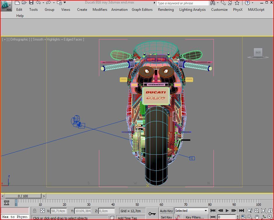 Ducati 916 Iray 3ds max 3D model | CGTrader