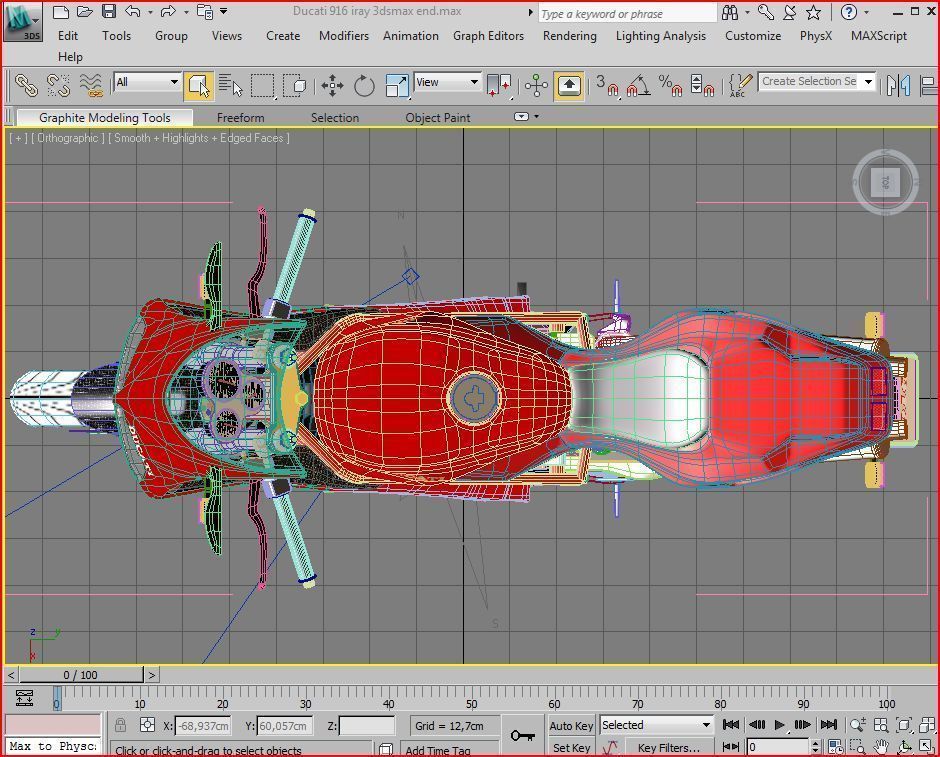 Ducati 916 Iray 3ds max 3D model | CGTrader