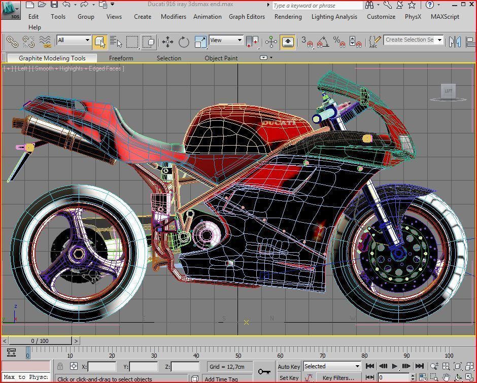 Ducati 916 Iray 3ds max 3D model | CGTrader