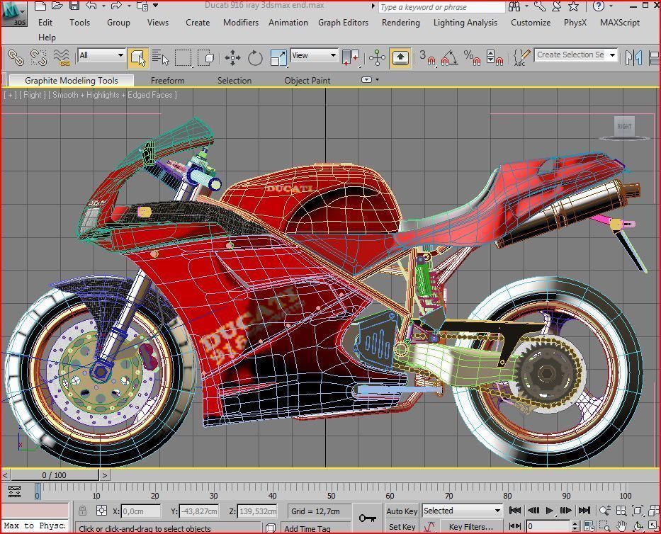 Ducati 916 Iray 3ds max 3D model | CGTrader
