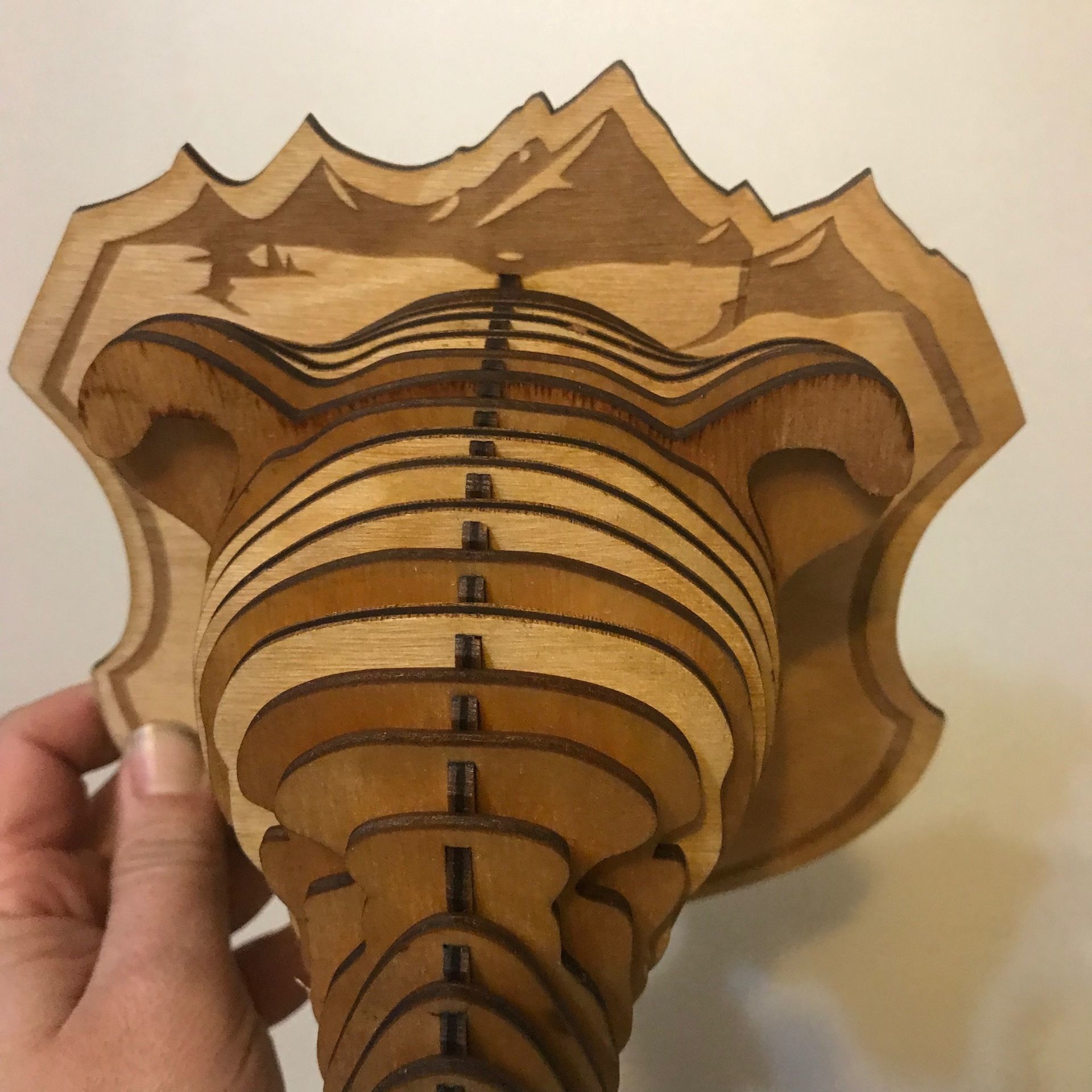 Snow Leopard for laser cutting 3D model | CGTrader