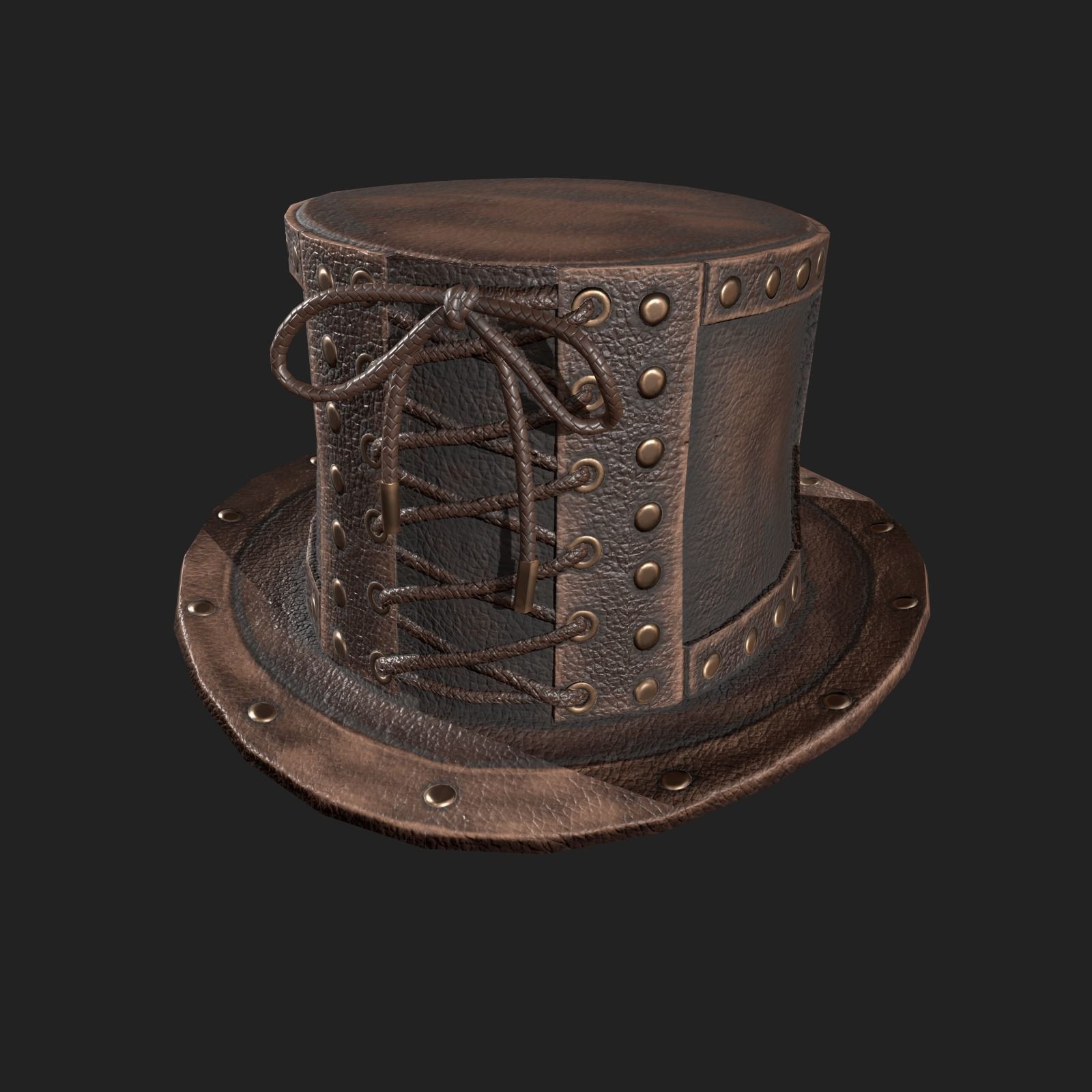 3D model Human Hat ver 2 VR / AR / low-poly | CGTrader