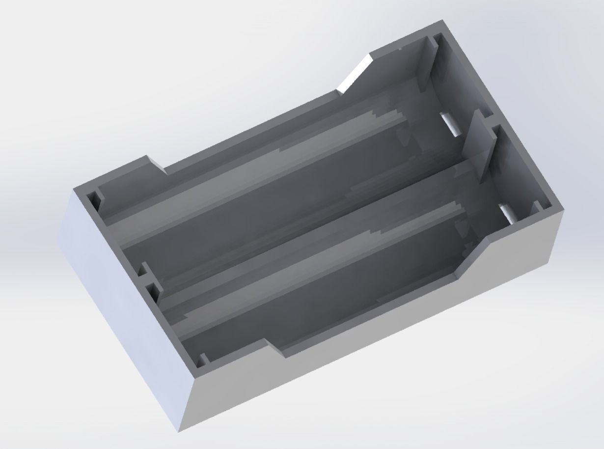 HOLDER FOR 18650 3D model 3D printable | CGTrader