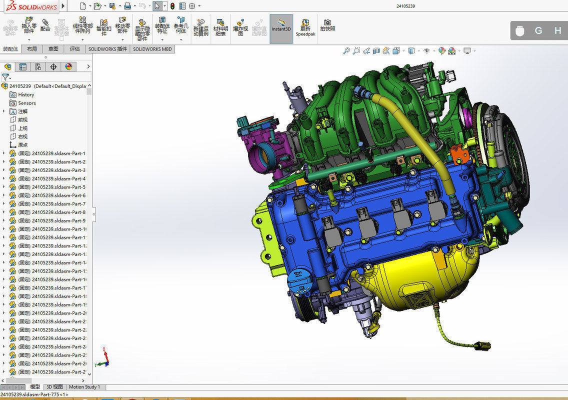 Engine sw2014 3D model | CGTrader