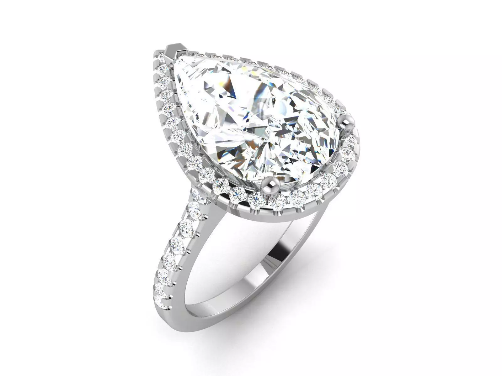 Solitaire ring 3dm stl render detail 3D print model 3D model 3D ...