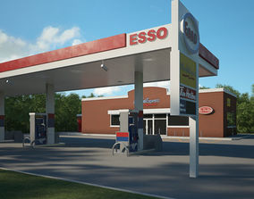 Esso 3D Models | CGTrader