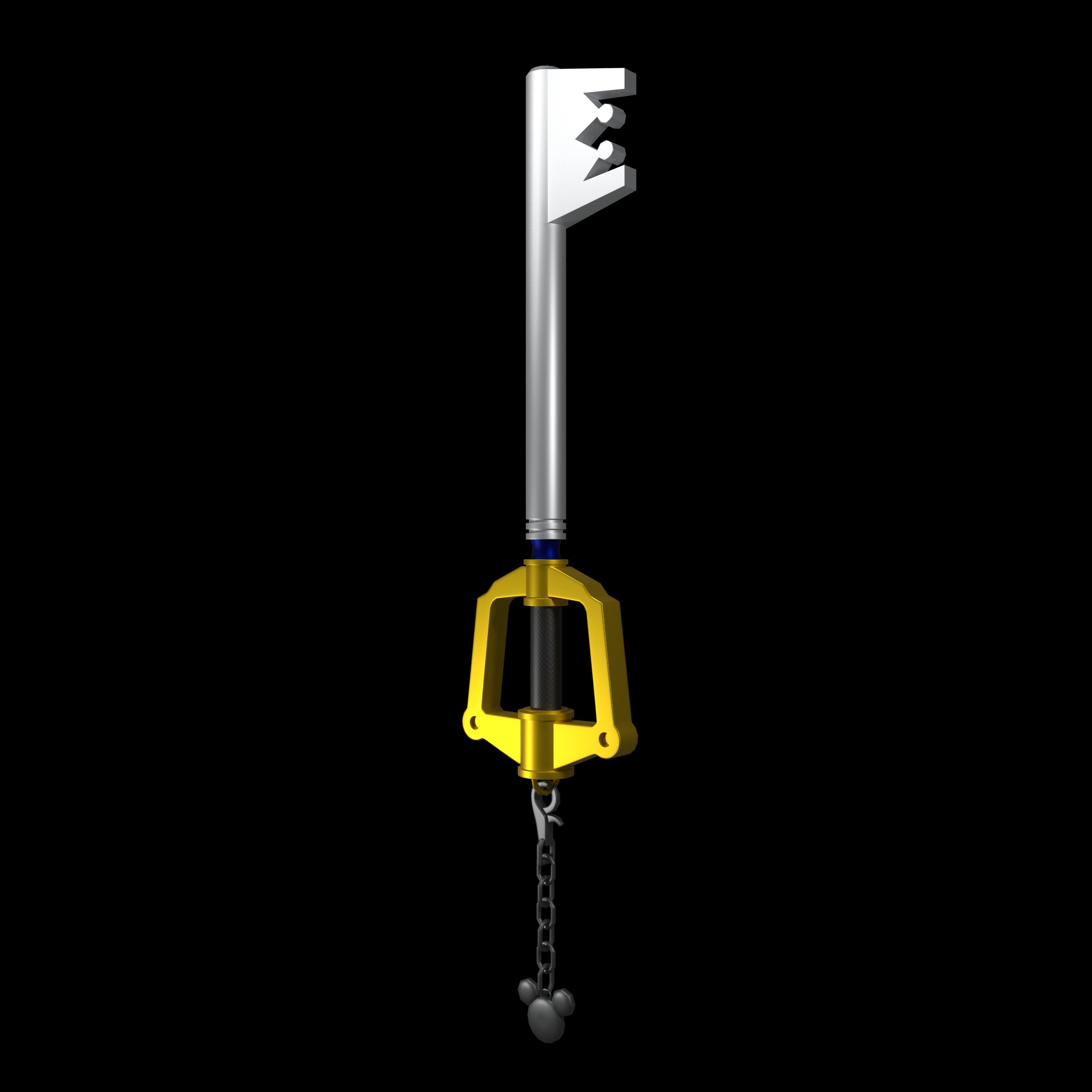 3D model Kingdom Keyblade Low Poly 3D Model VR / AR / low-poly | CGTrader