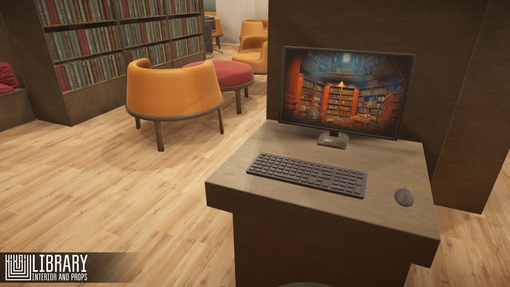 3D model Library - interior and props VR / AR / low-poly | CGTrader