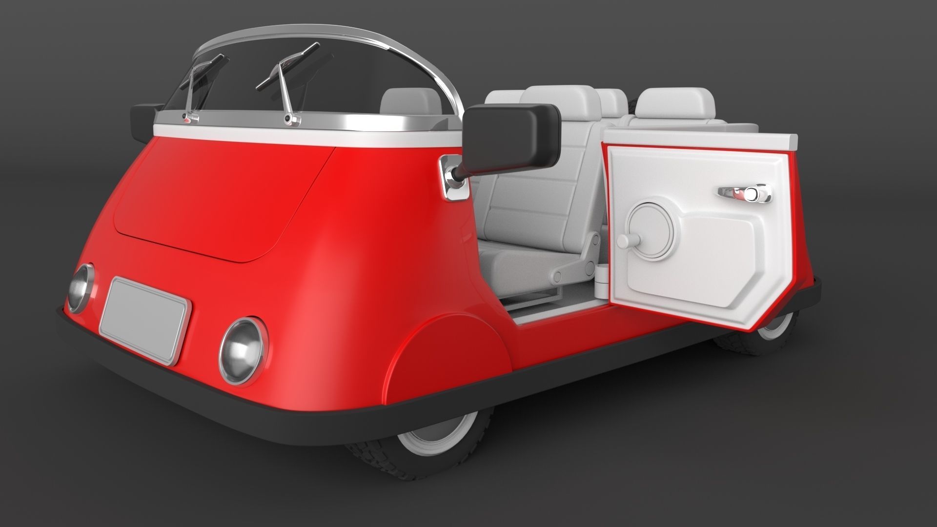 3D model Cartoon Car 3D model | CGTrader