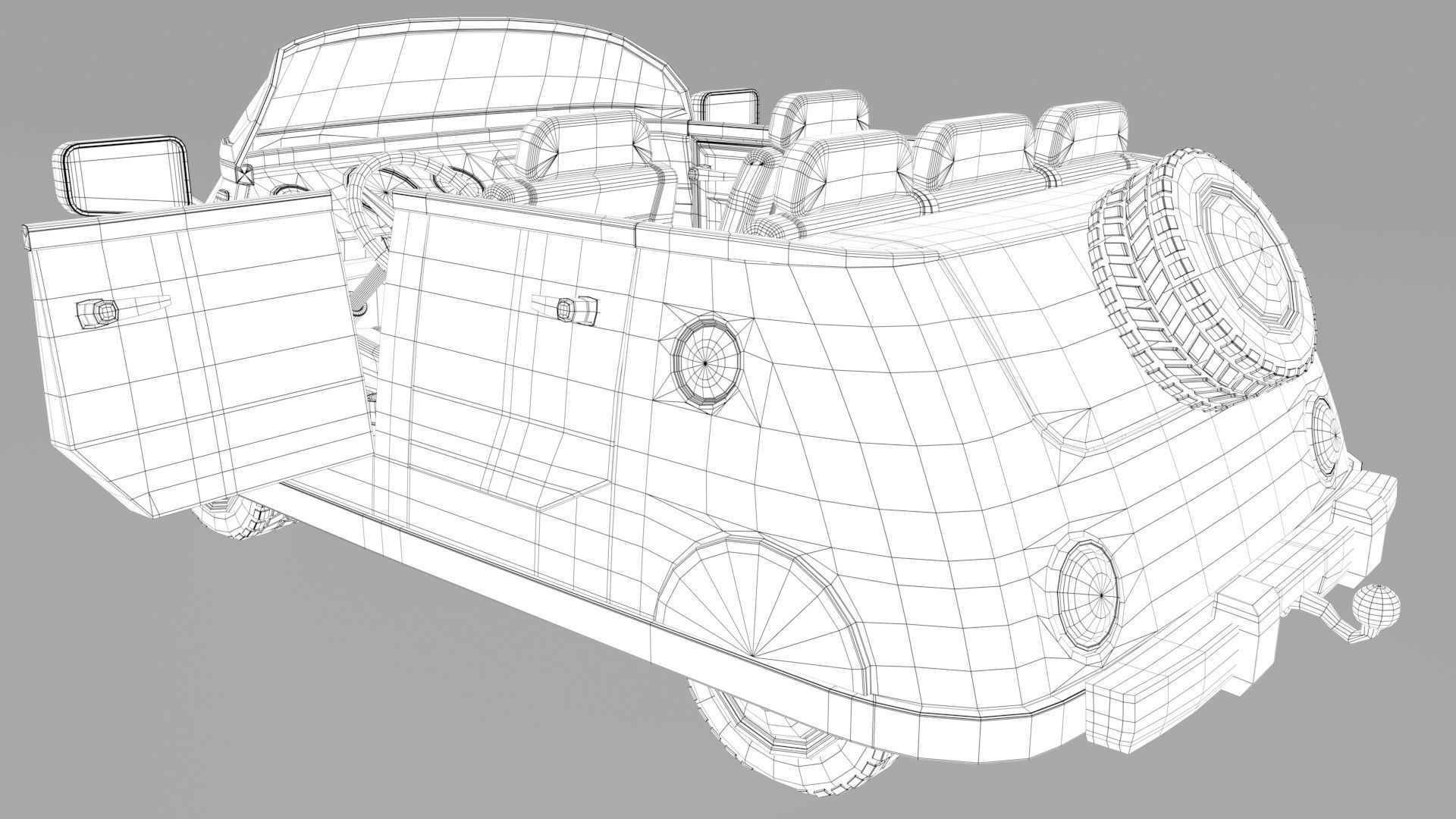 3D model Cartoon Car 3D model | CGTrader