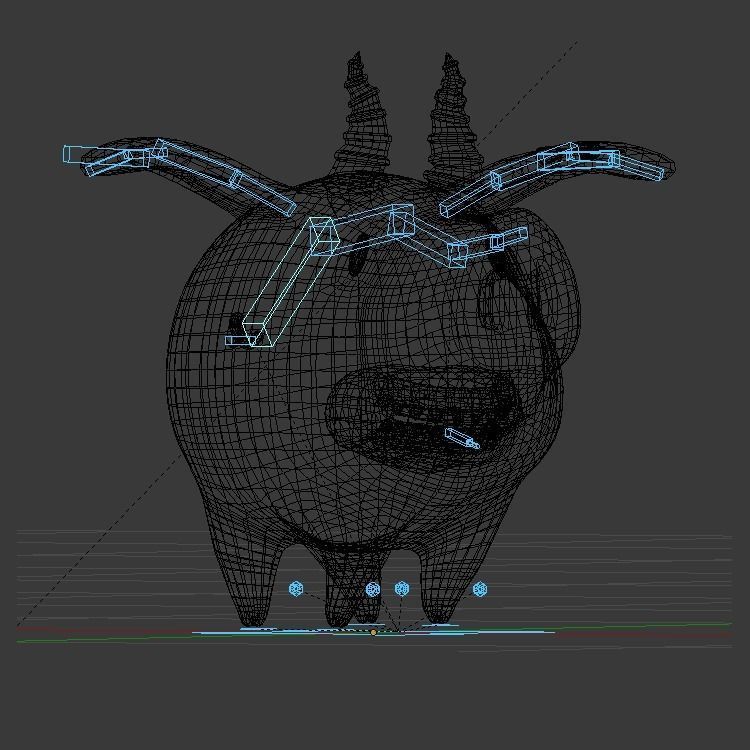 3D model Demon Hawk VR / AR / low-poly rigged | CGTrader