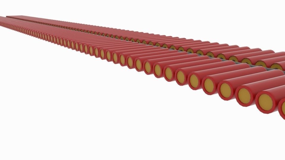 Firecracker train track 3D model | CGTrader