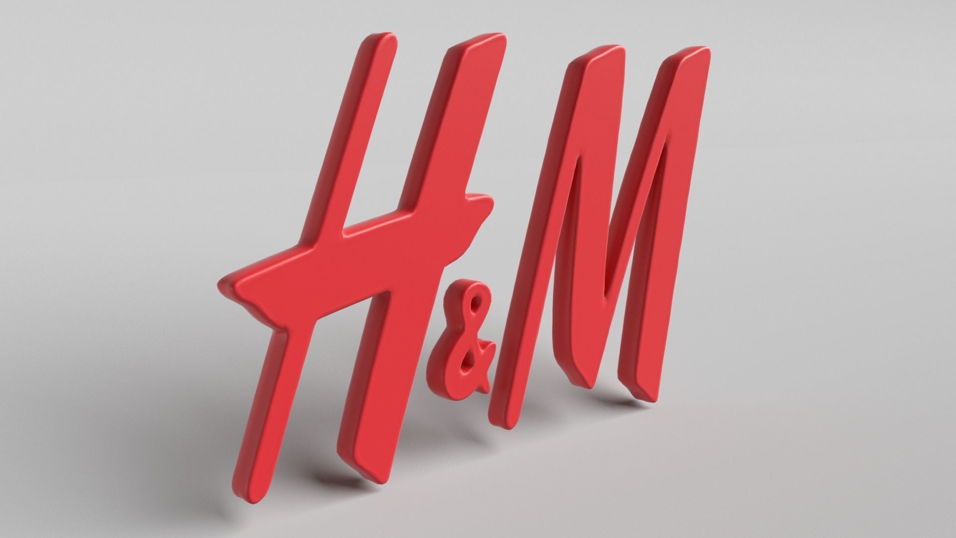 H and M Logo free VR / AR / low-poly 3D model | CGTrader