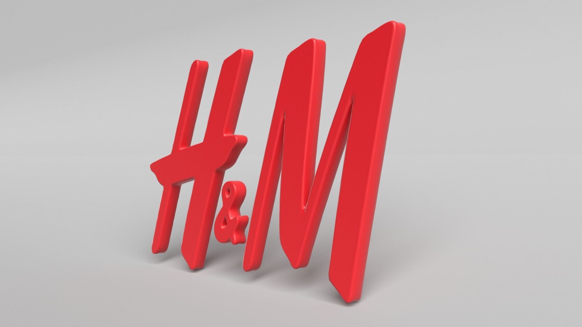 H and M Logo free VR / AR / low-poly 3D model | CGTrader