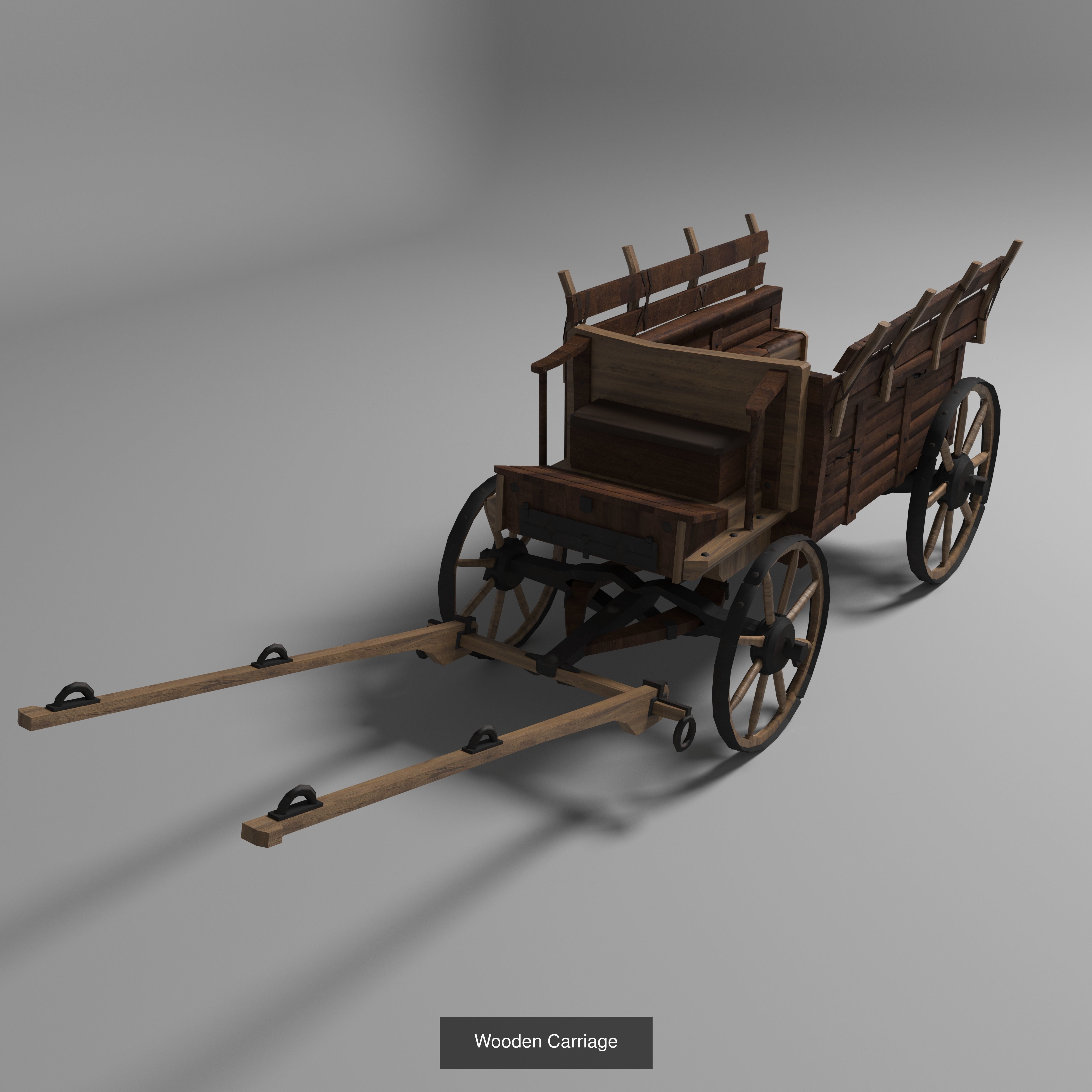 3D Model Collection 3 Generation of Carts VR / AR / low-poly | CGTrader