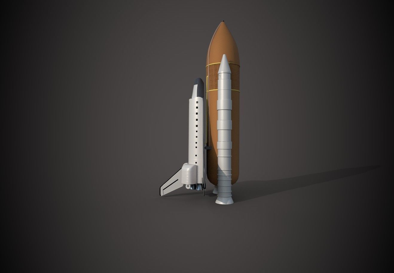 3D model SCIENCE SPACE SHUTTLE VR / AR / low-poly | CGTrader