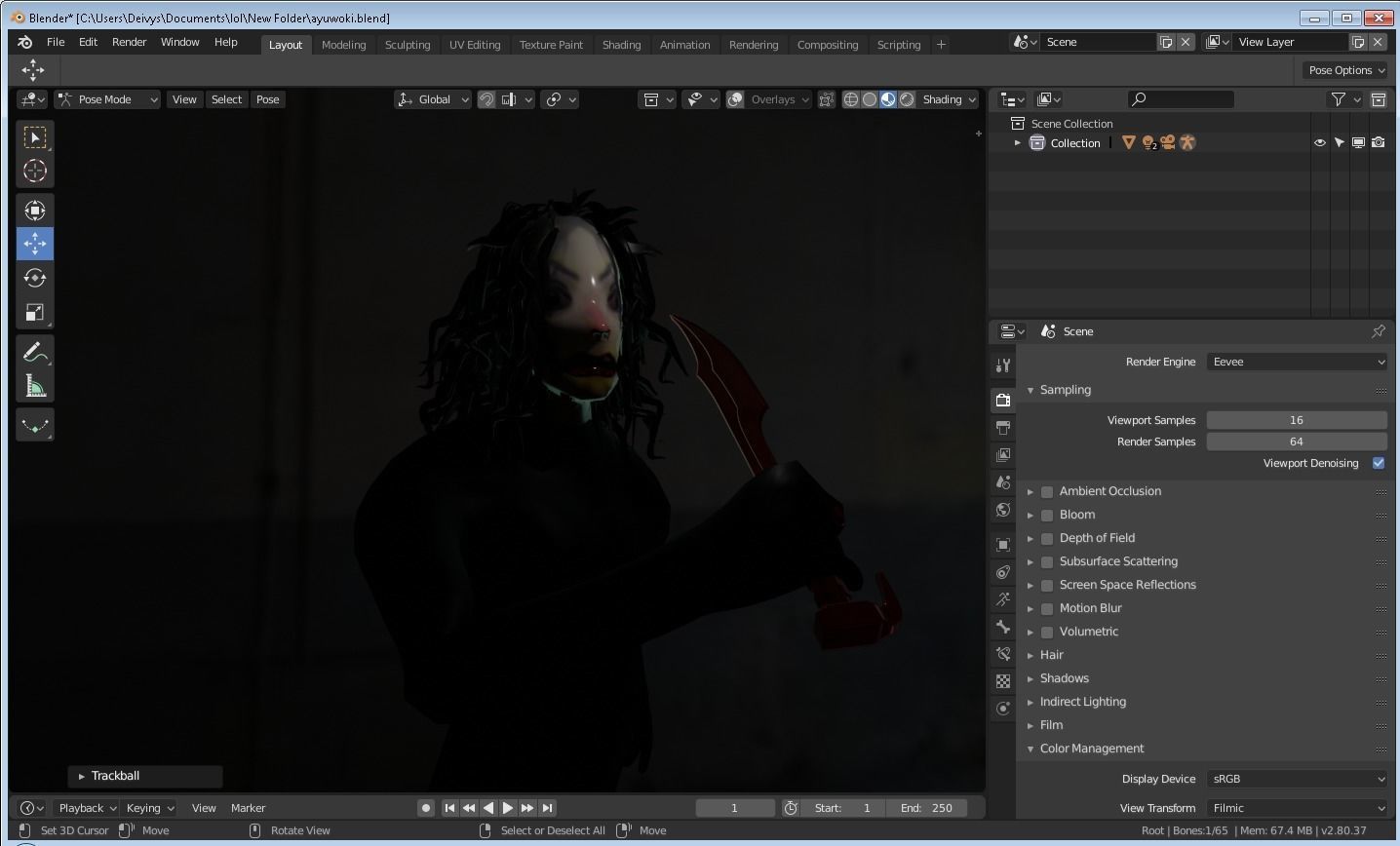 Ayuwoki Michael Jackson 3D model rigged | CGTrader