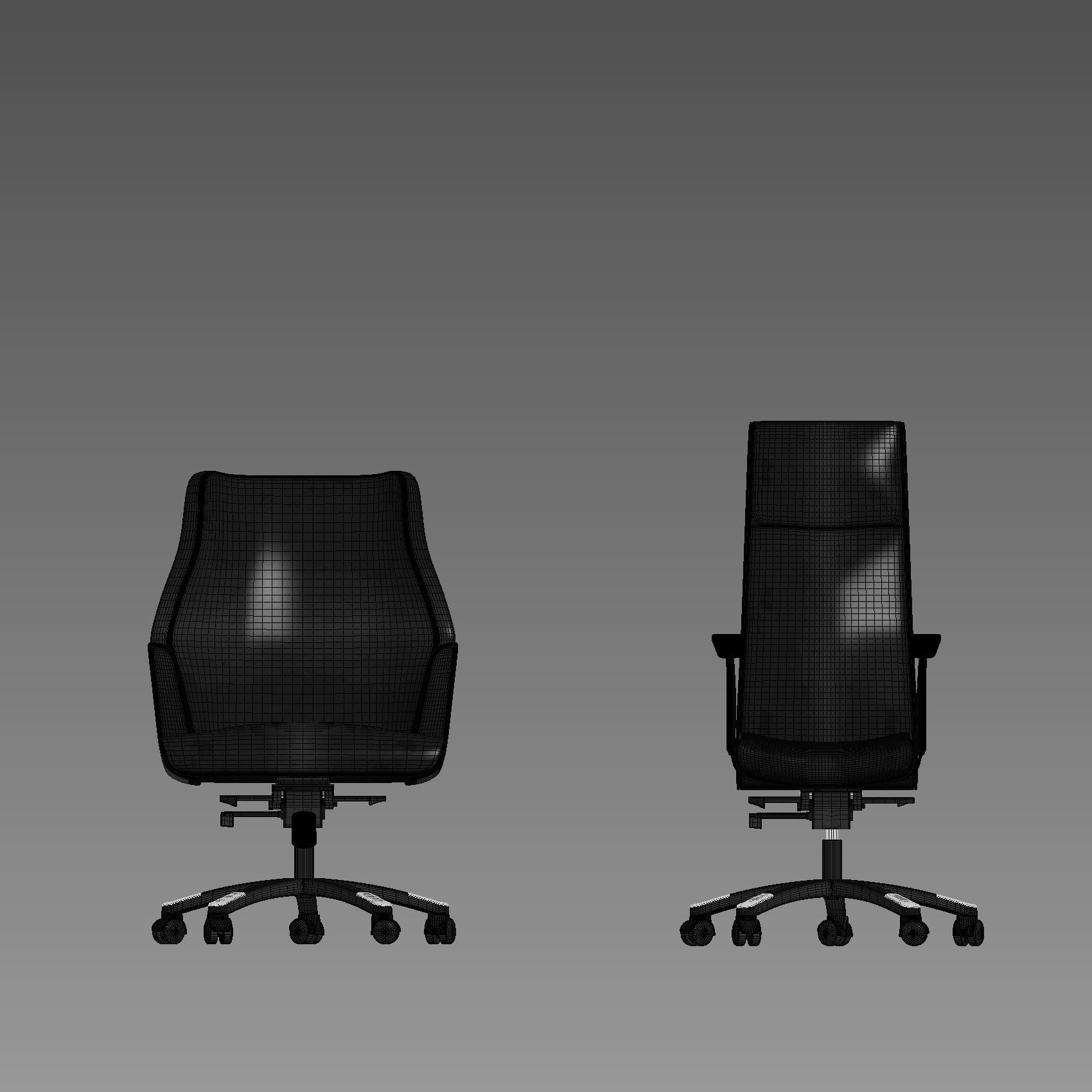 Tua Office Chair by Estel Group 3D model | CGTrader