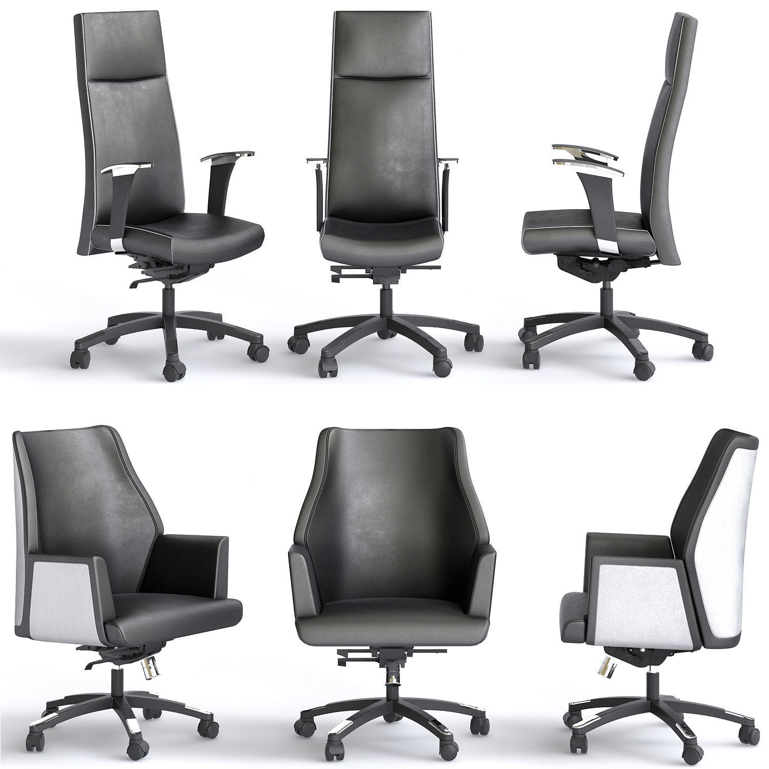 Tua Office Chair by Estel Group 3D model | CGTrader