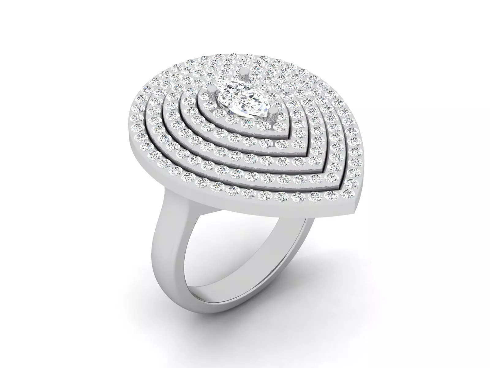 Solitaire ring 3dm stl render detail 3D print model 3D model 3D ...