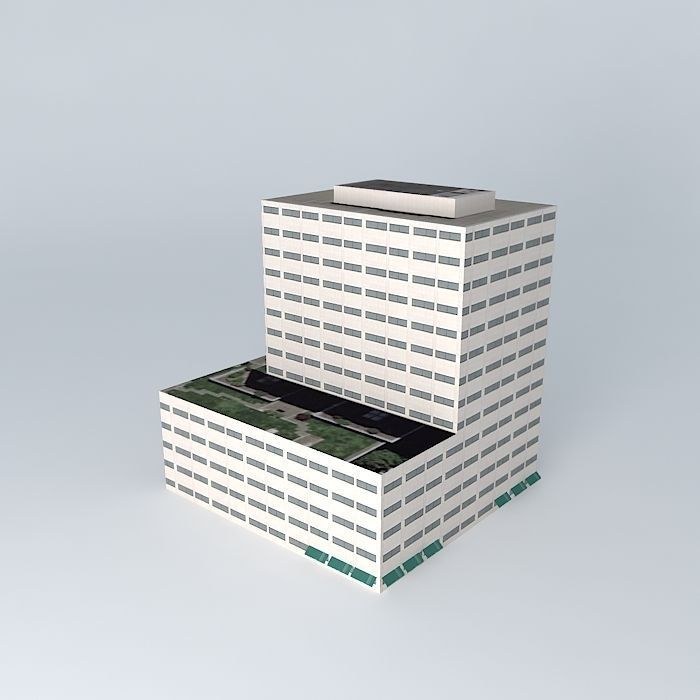 Portland Building free 3D model | CGTrader