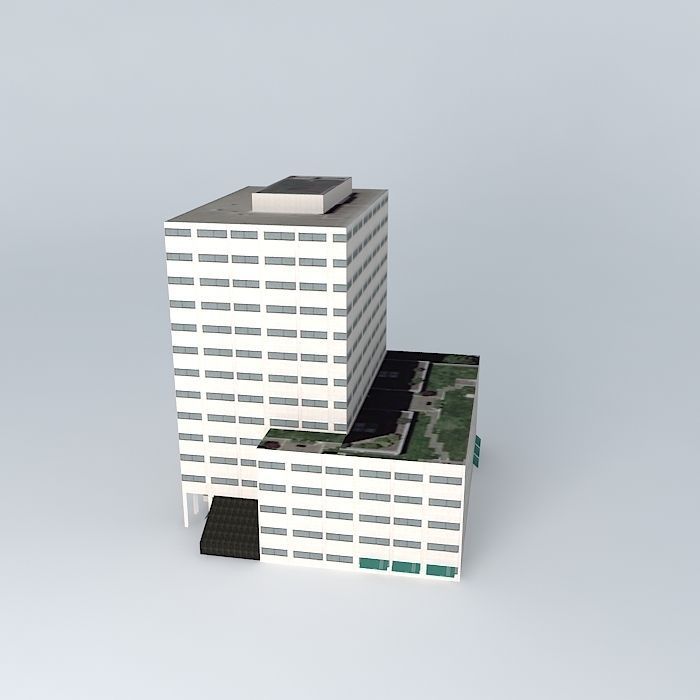 Portland Building free 3D model | CGTrader