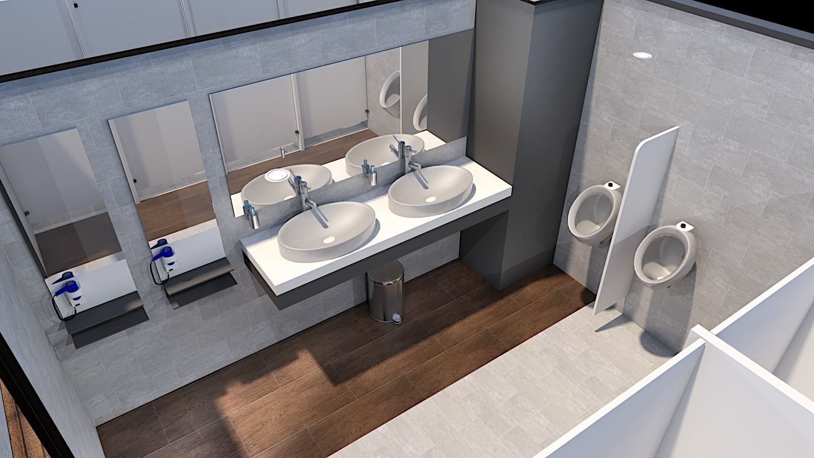 modular sanitation unit 3d model 3D model | CGTrader